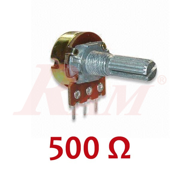 Rotary Potentiometer 500Ω | RAM Electronics website